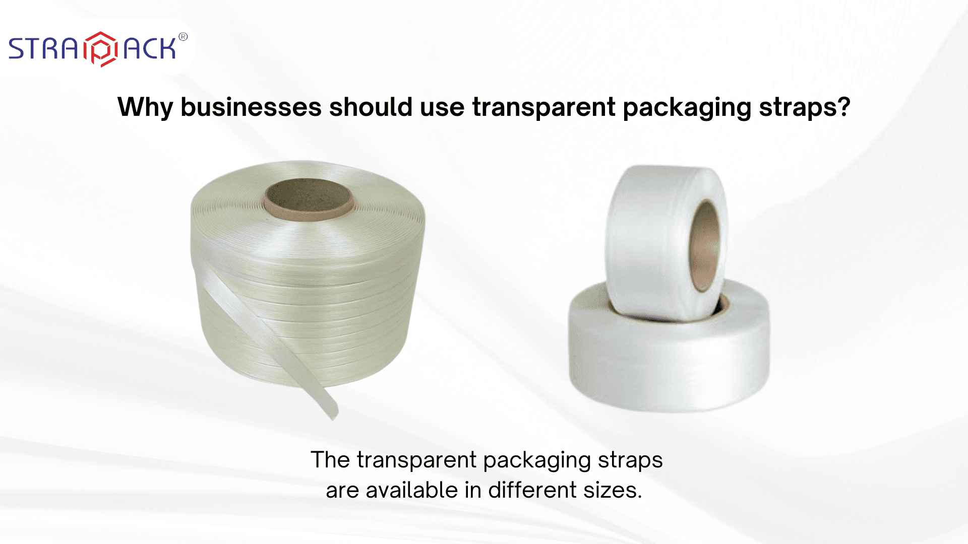 Transparent Packaging Strips Manufacturer Pakistan | Strapack